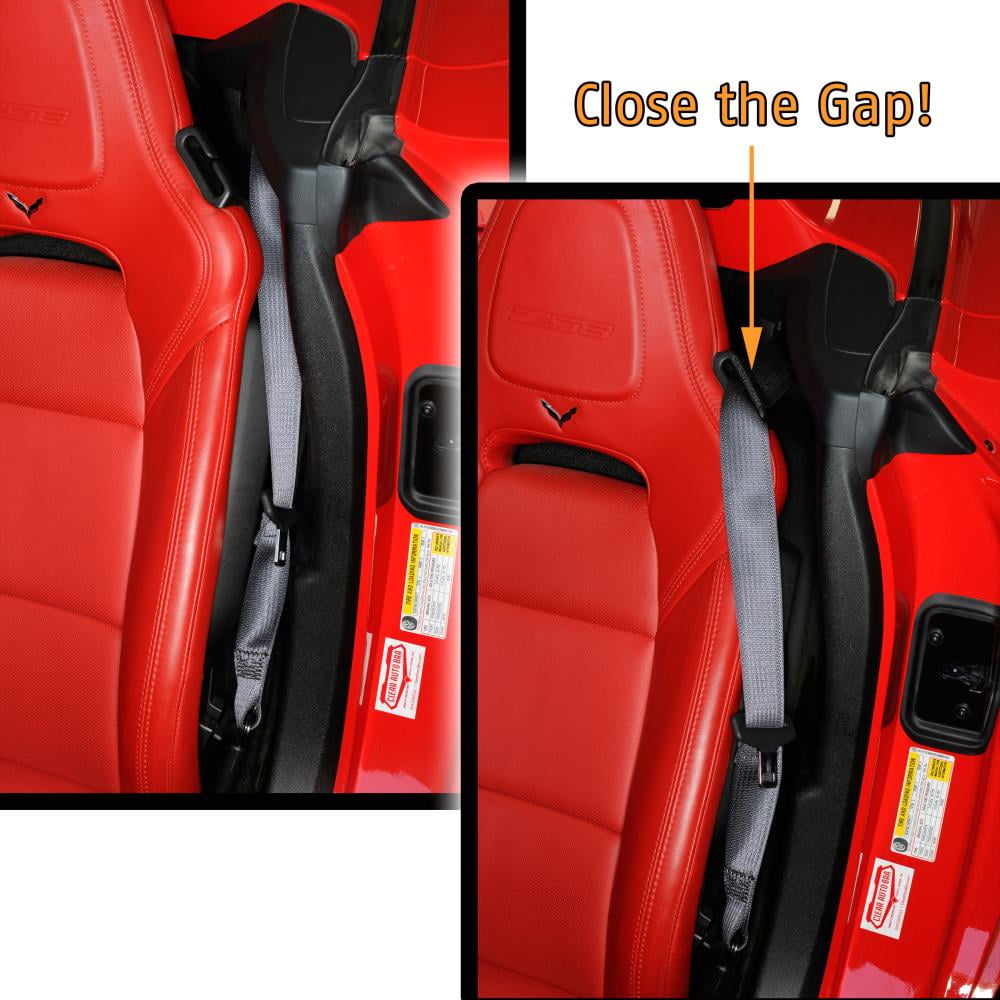 C8 Corvette GT1 Seat Belt Retainer Guide Stay Clips FITS: All GT1 2020 ...