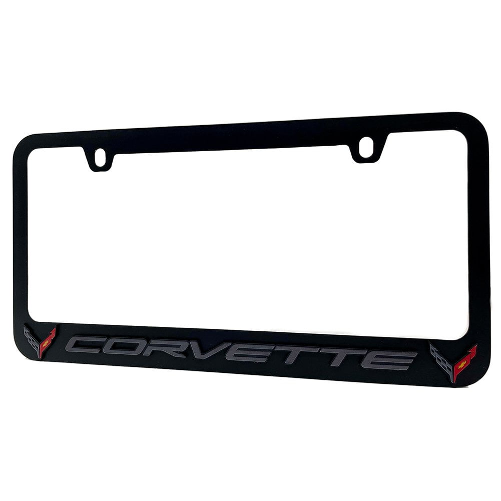 C8 Corvette License Plate Frame