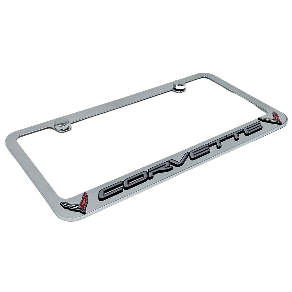 C8 Corvette License Plate Frame