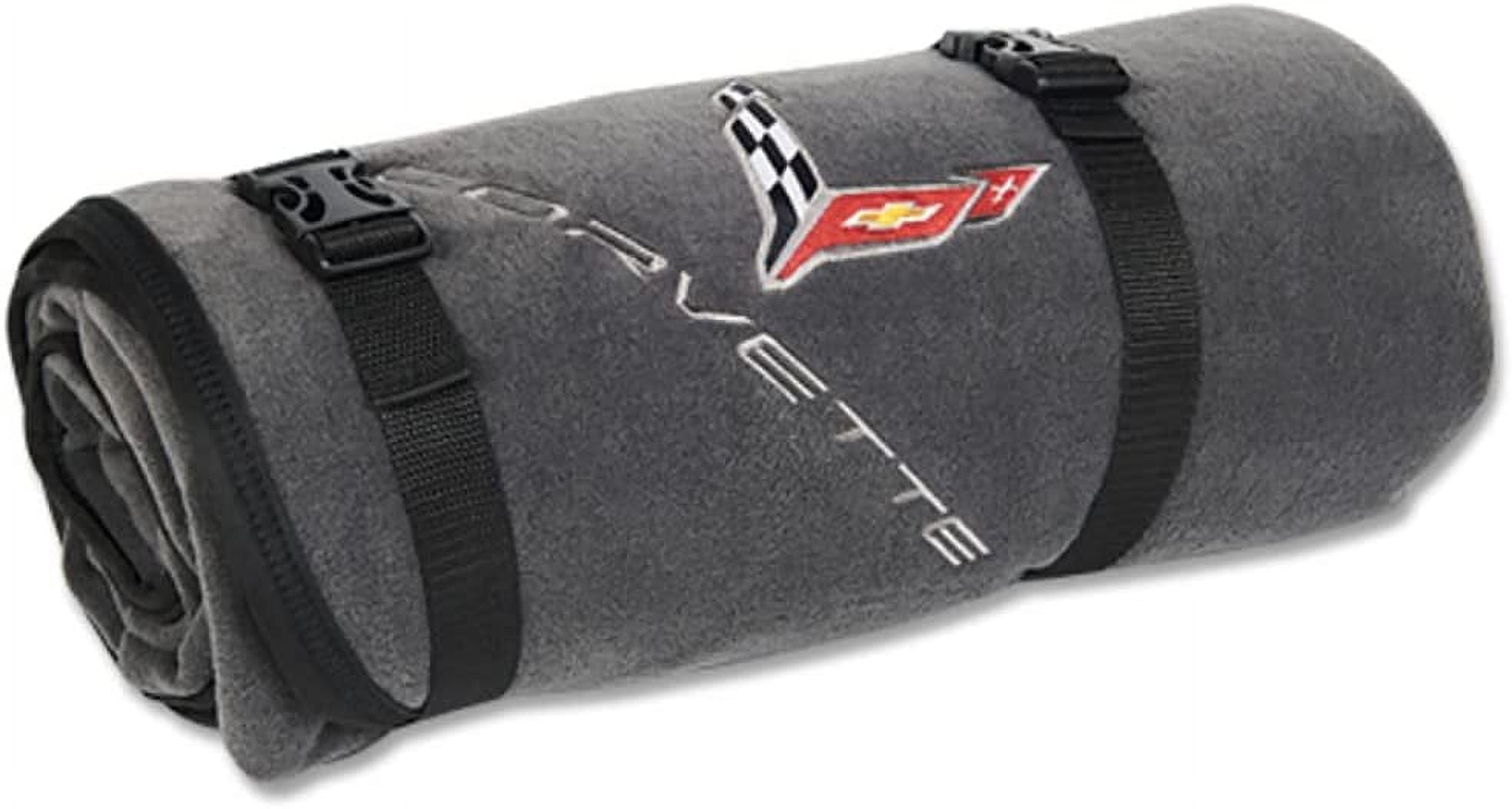 C8 Corvette Nylon Stadium Blanket - 50" x 60" Charcoal - Walmart.com