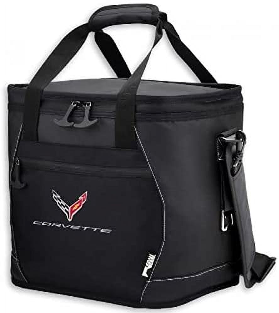 C8 Corvette Waterproof Cooler 24 Can Ice Chest - Black - Walmart.com