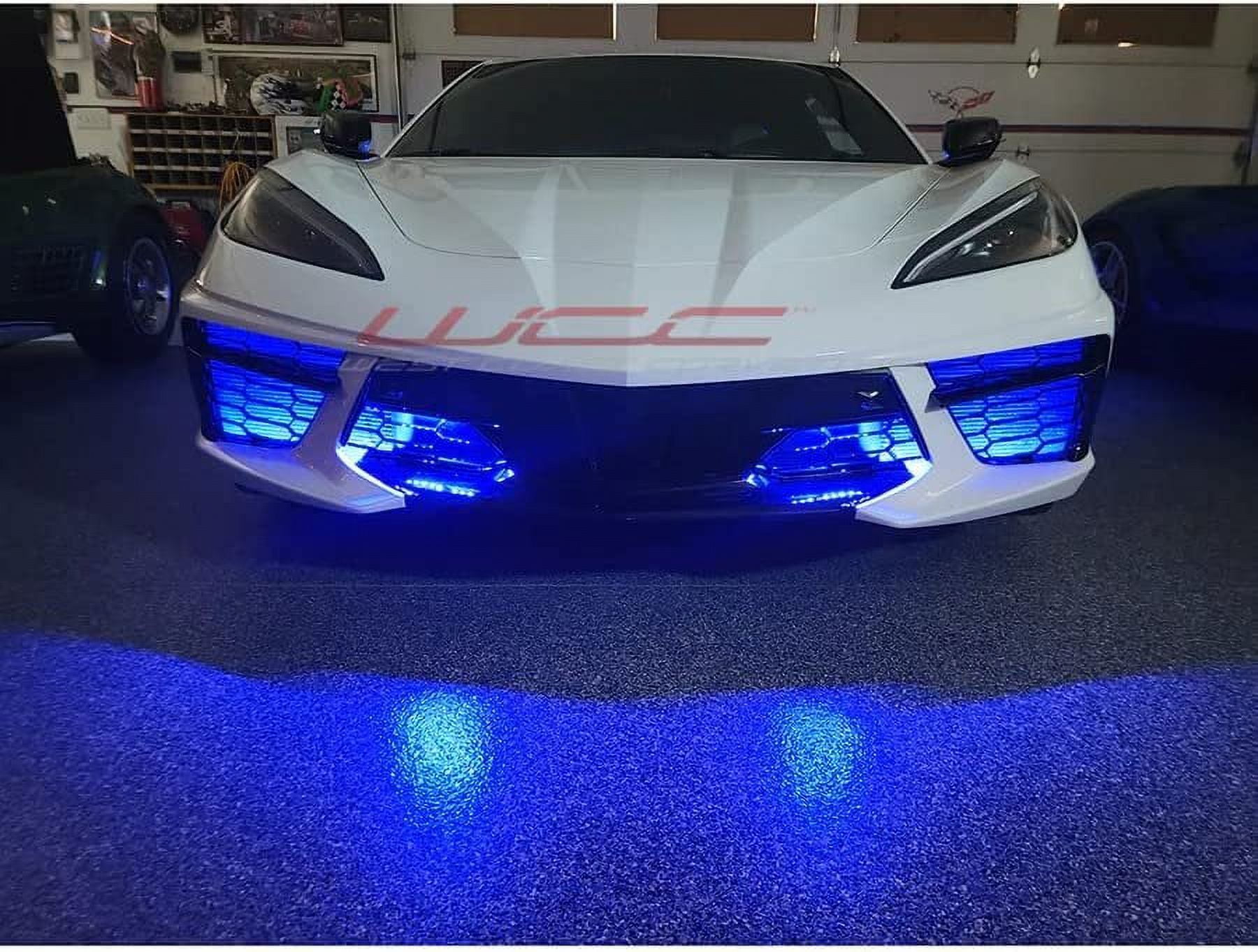 C8 Coupe - Engine Bay/Side Cove/Lower Rear Fascia/Front Grill LED ...