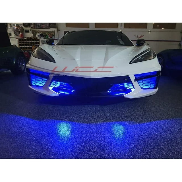 C8 Coupe - Engine Bay/Side Cove/Lower Rear Fascia/Front Grill LED ...