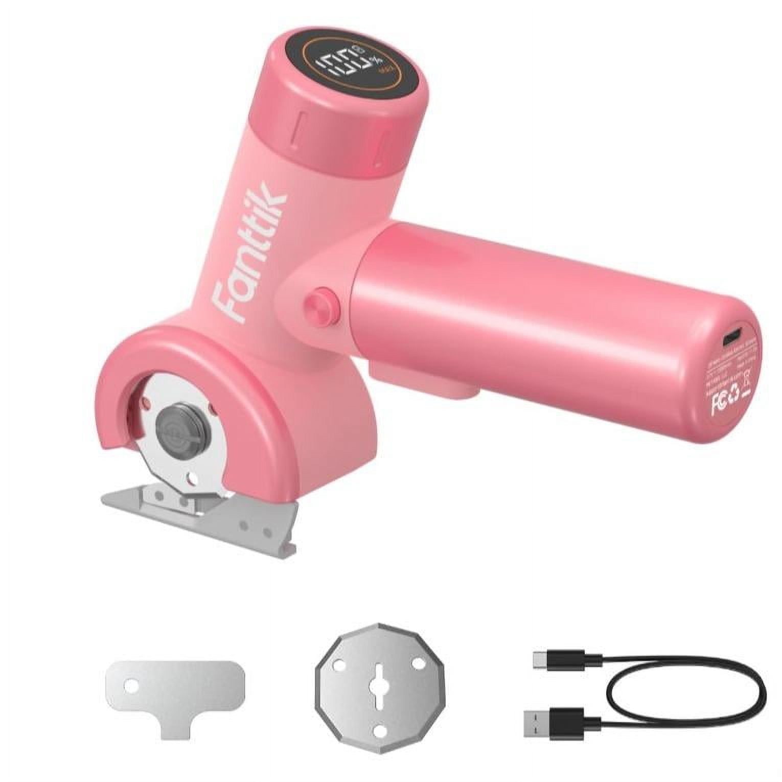 C8 Nano 3.7V Cordless Electric Scissors with LED Display, Rechargeable ...