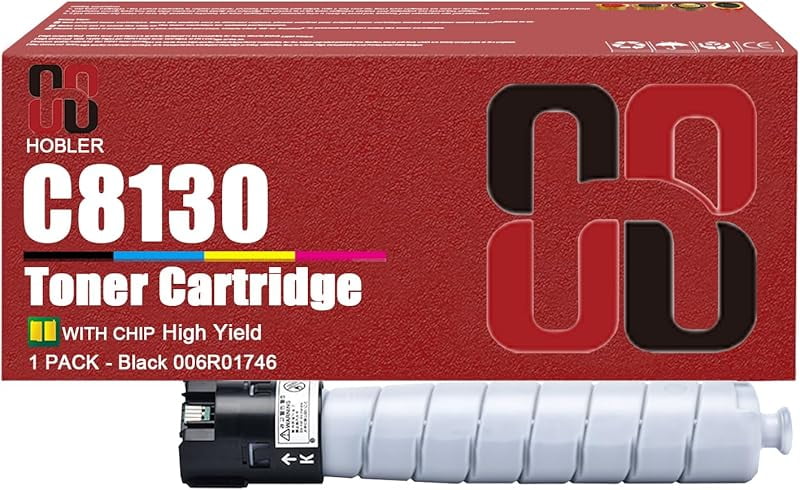 C8130 Toner Cartridges Compatible for Xerox 006R01746 Black Toner ...