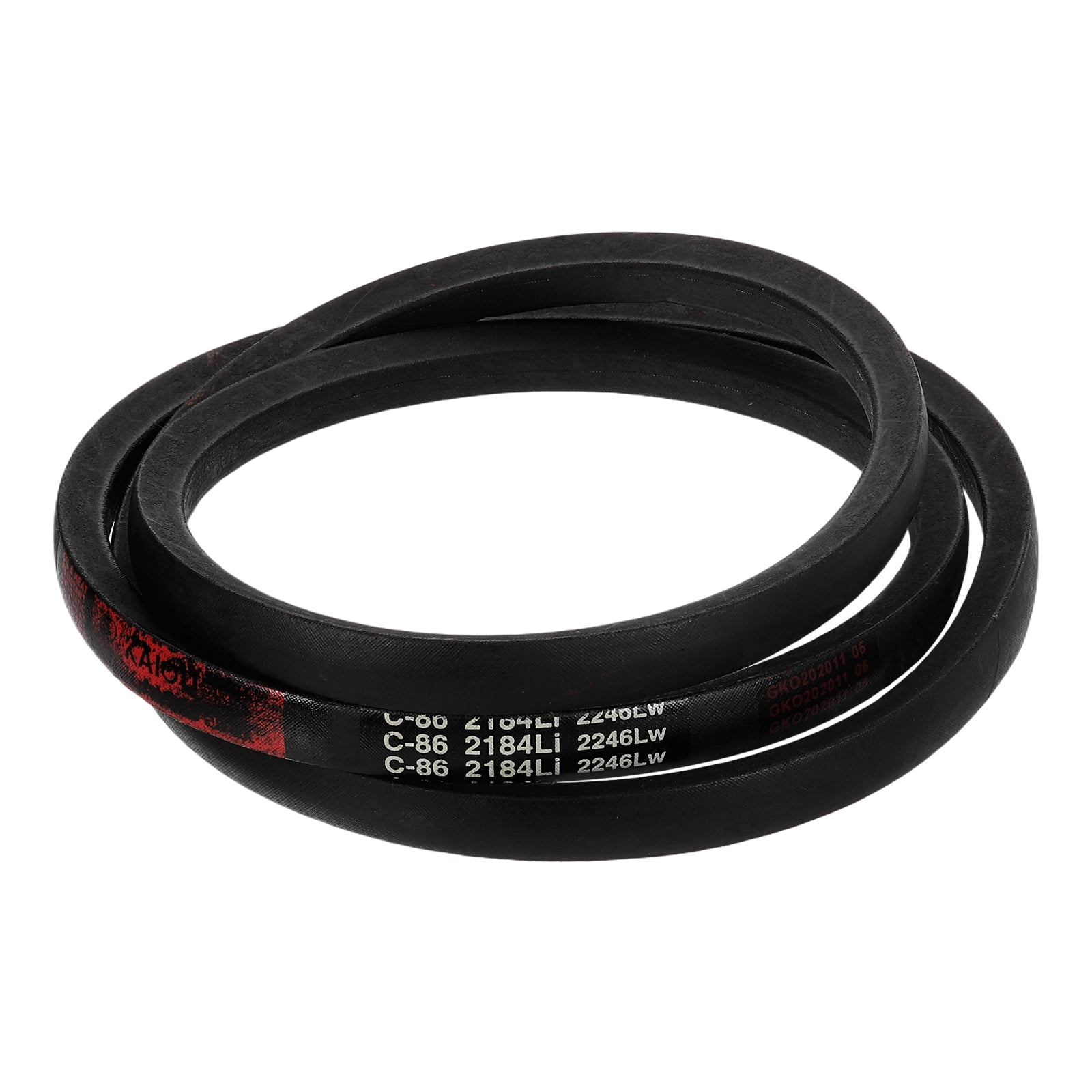 C86 Drive V-Belt 2184mm Inner Girth 22mm Width 14mm Height Rubber for ...