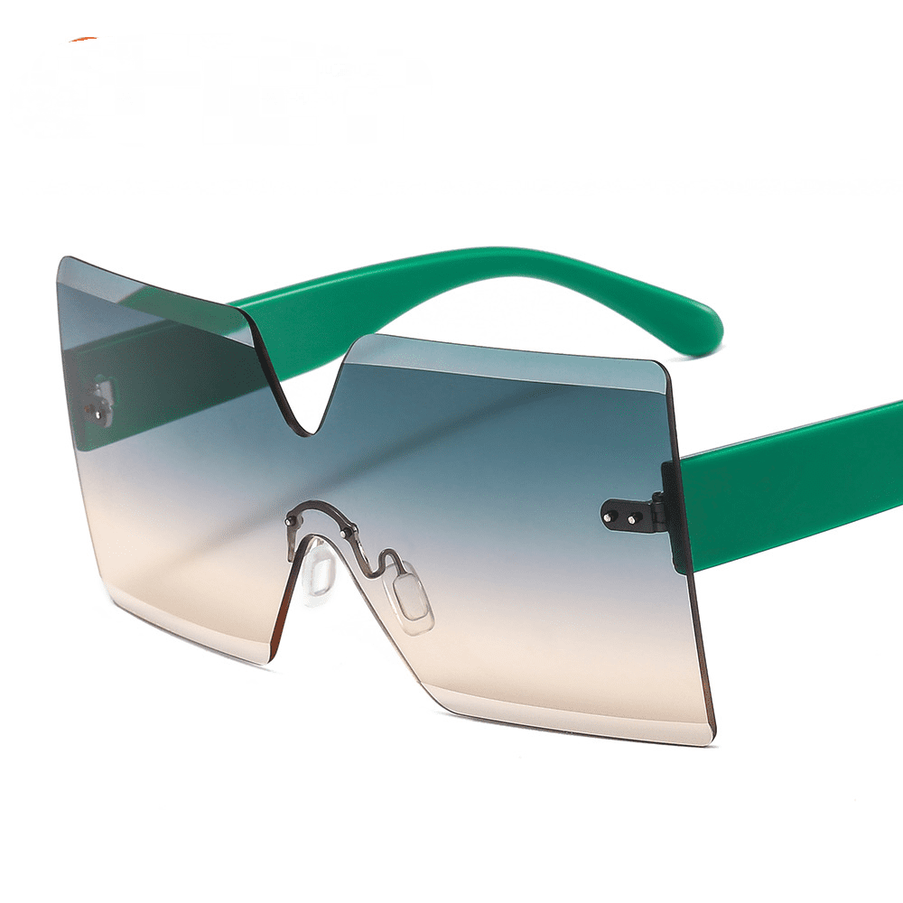 （C9）Frameless Large Frame Personality Versatile One-Piece Color ...