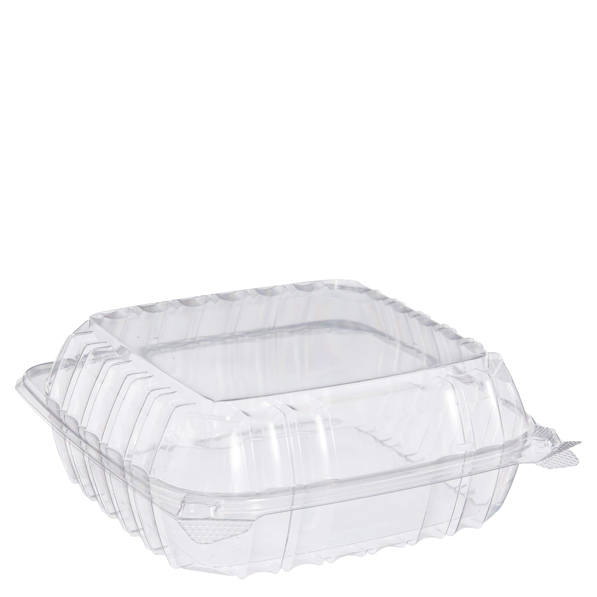 C90PST1 ClearSeal Plastic Hinged Containers with Leakproof Seal, 8.2 x ...