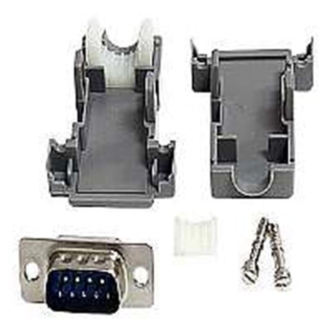 C9PSM Assembled Db9 Male Solder D-Sub Connector With Plastic Backshell ...