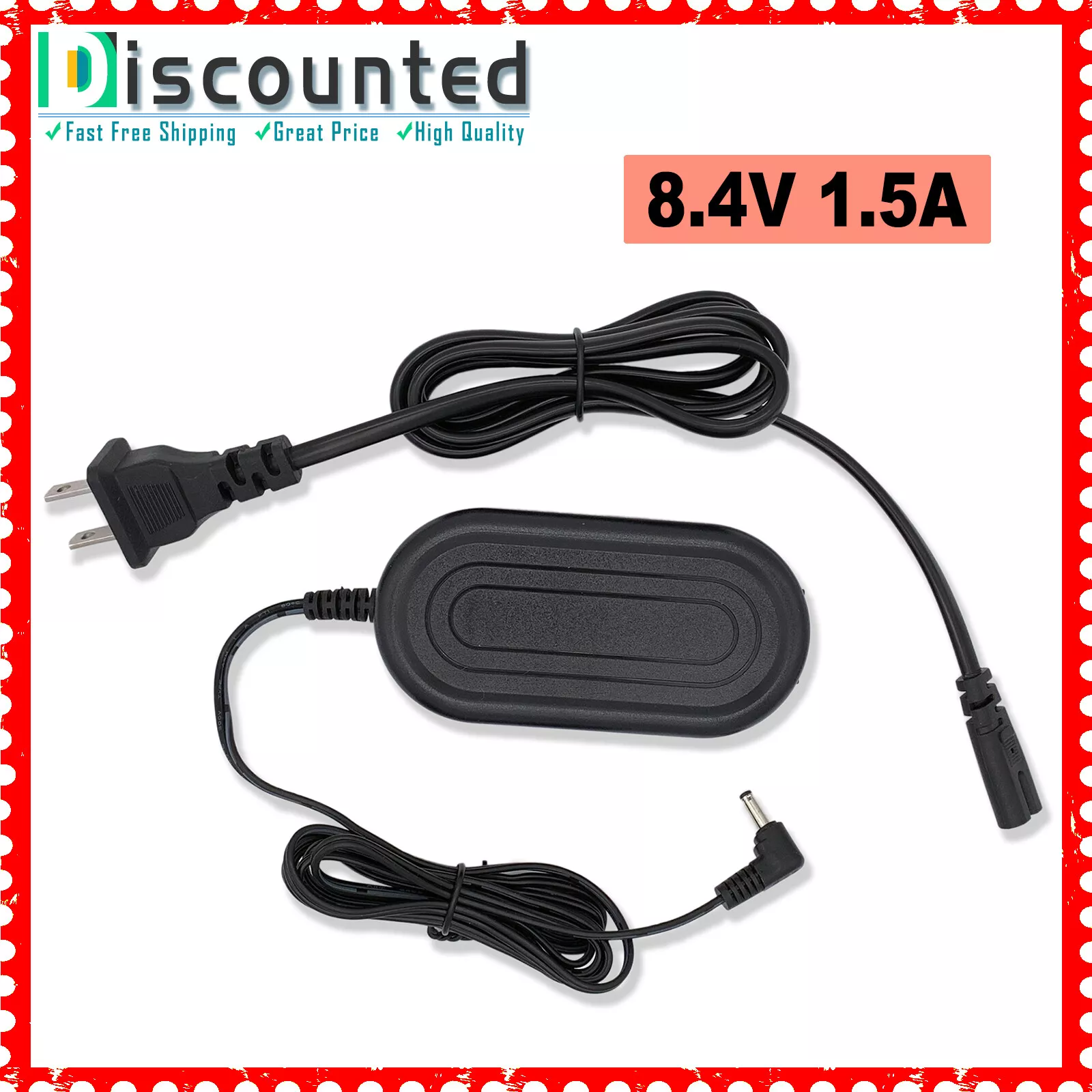 CA-570 AC Adapter Charger for CANON VIXIA HF M30 M31 M32 M300 M301 HD ...