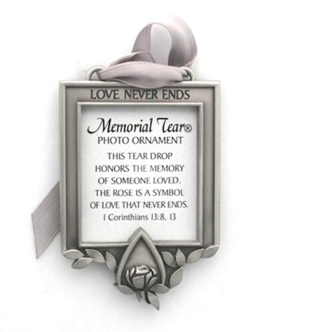 CA Gift 250810 Photo Memorial Tear-Pewter Ornament - Walmart.com