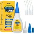 CA Glue Thin Viscosity Kit, 1.75 oz. Cyanoacrylate Glue, for Precision ...