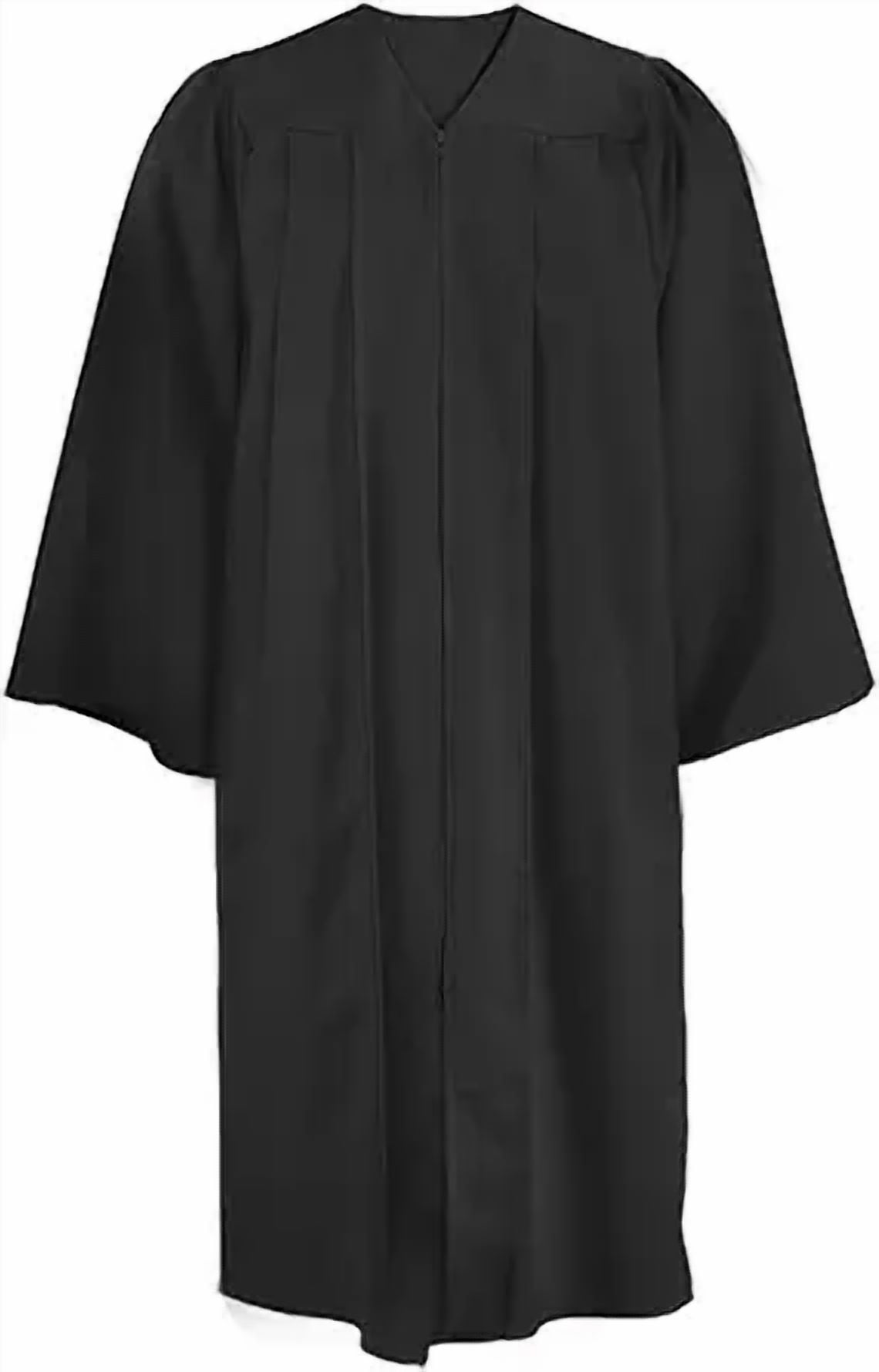 Misscom Matte Adult Robe Academic Regalia for Middle School/High School ...