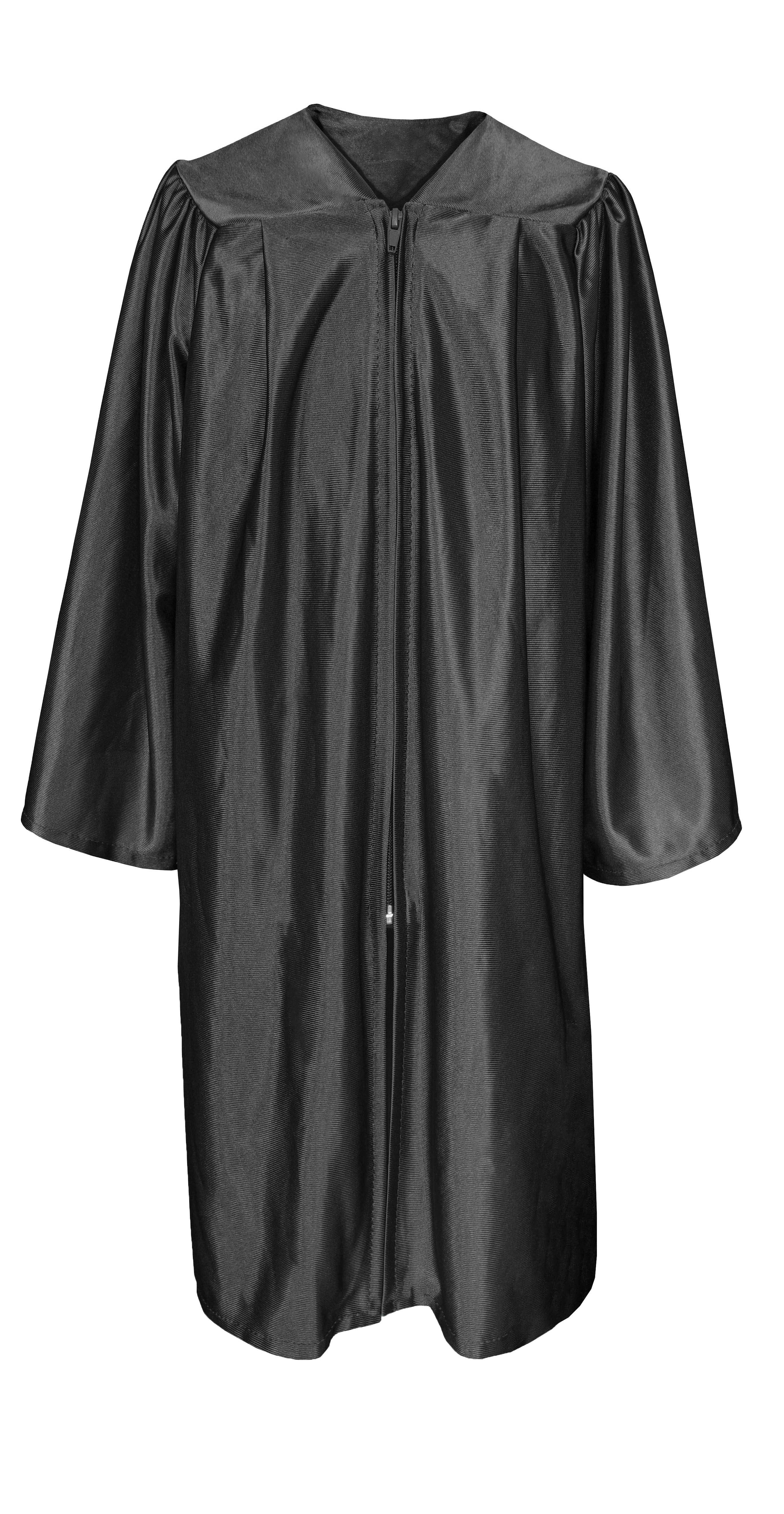 Misscom Shiny Adult Robe Academic Regalia for Middle School/High School ...
