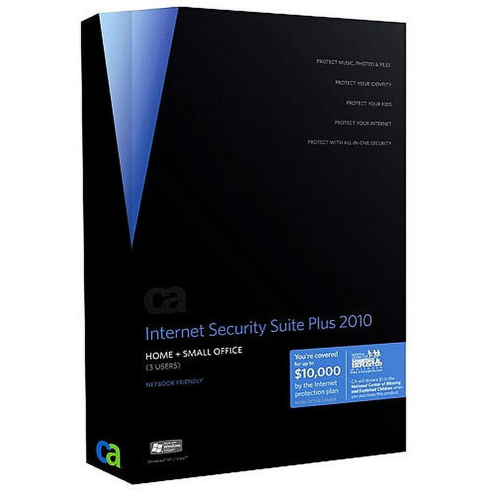CA Internet Security Suite Plus 2010 3-User - Walmart.com
