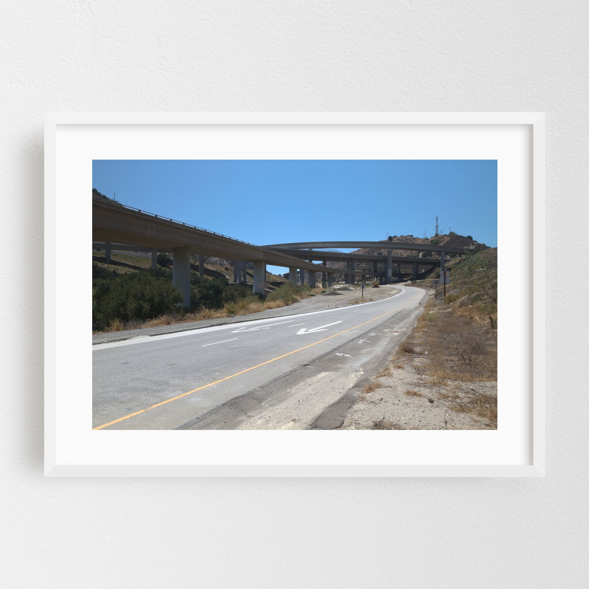 CA Overpass - California Photography Bridge Architecture Travel Poster ...