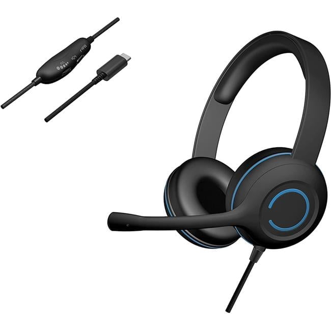 CA USB-C Stereo Headset - Walmart.com