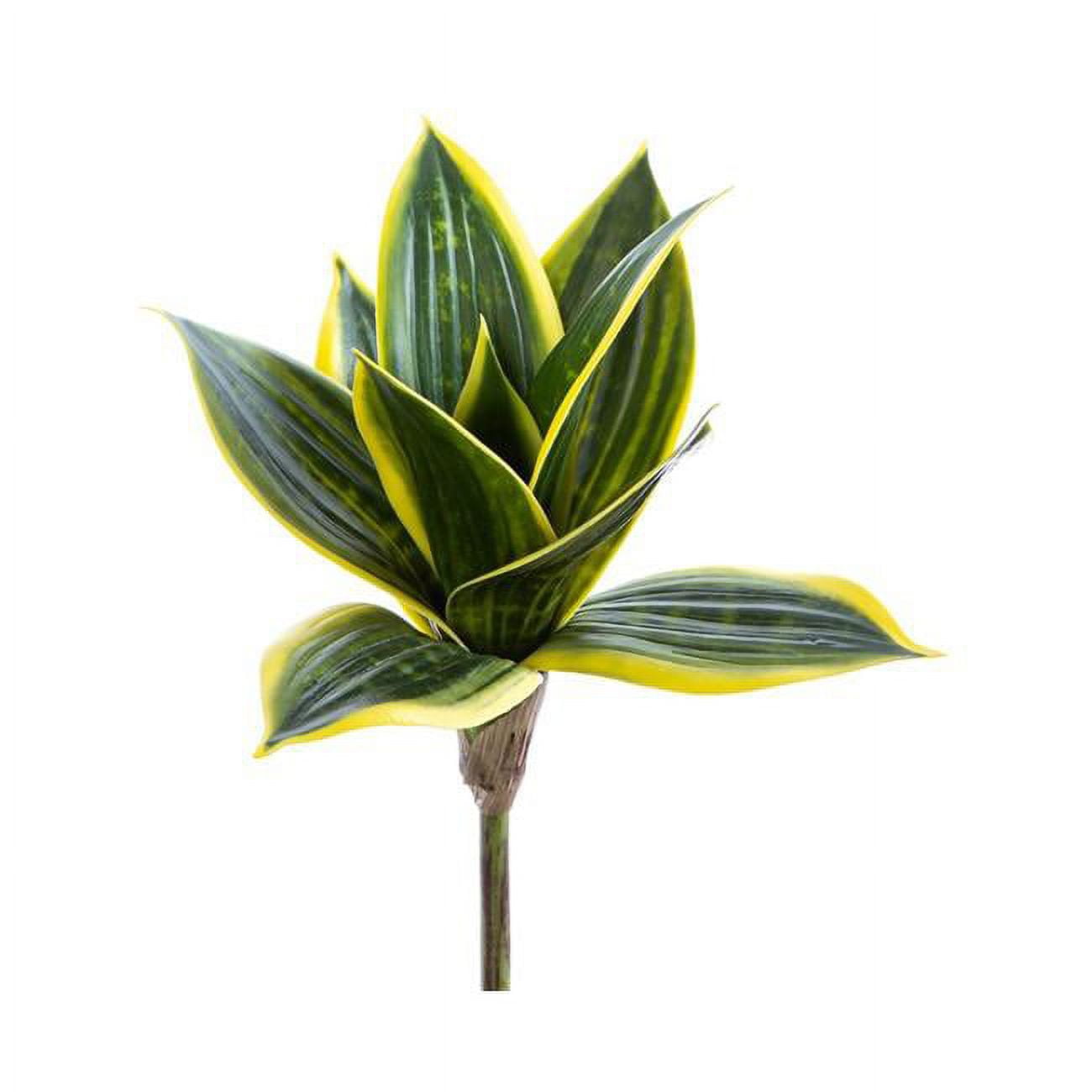 CA0309-GR-CR 9 in. Artificial Mini Sansevieria Snake Grass Plant ...