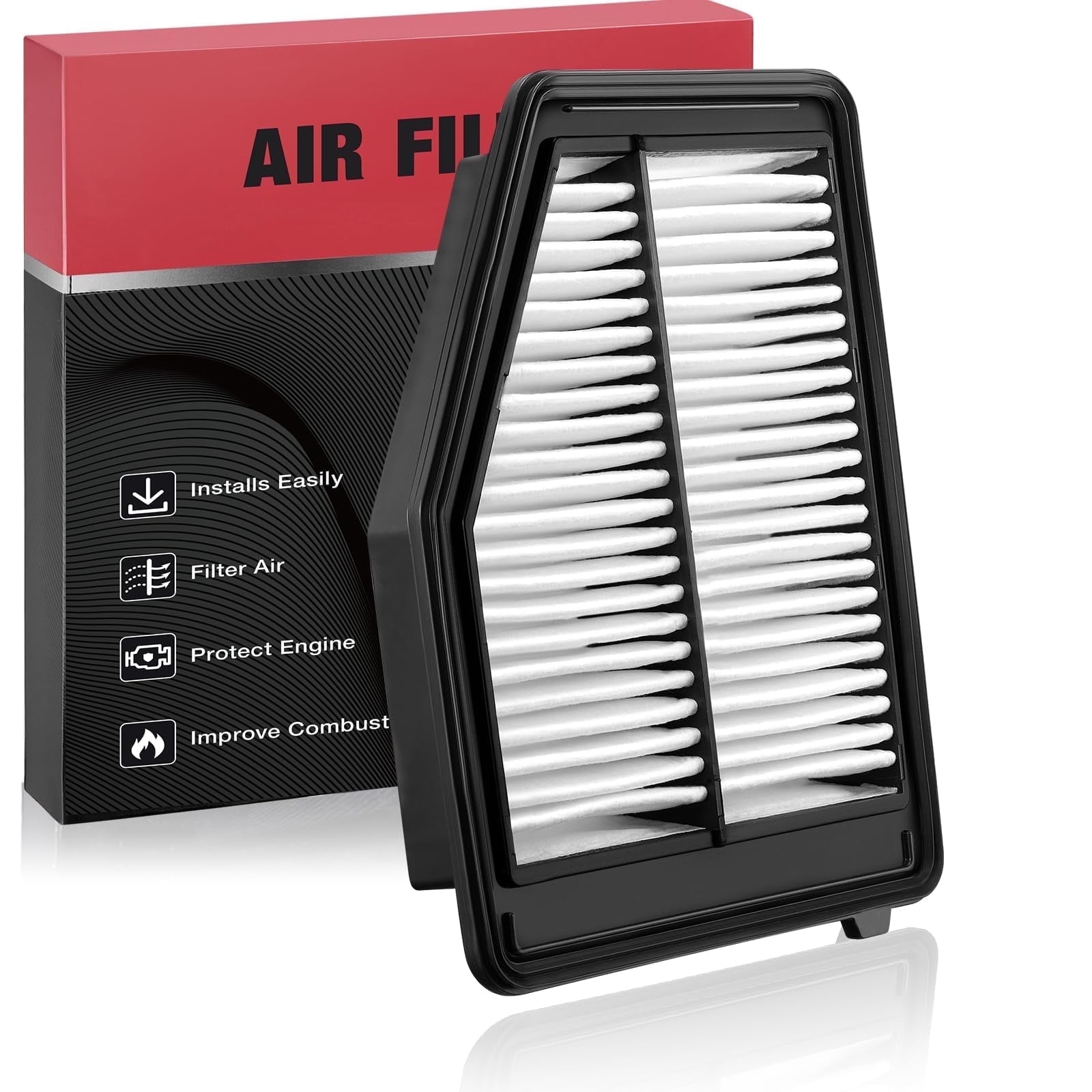 SPEEDWOW CA11113 Engine Air Filter Compatible with 2012-2015 Honda ...