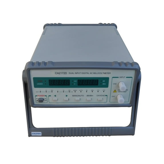 CA2172D Double Channel Input AC Digital Voltmeter 100-300, Frequency ...