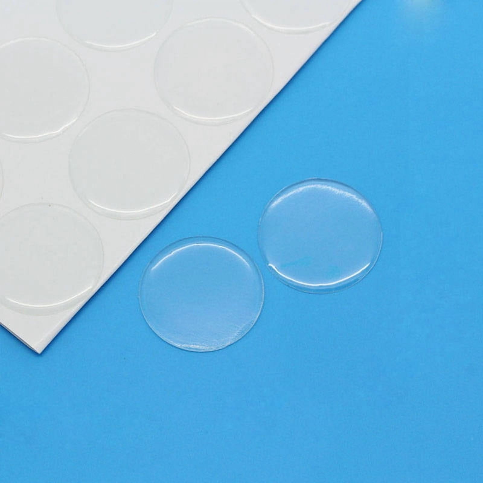 CA420 - 200 Circle Clear Round Epoxy Resin Stickers - 12mm (0.5 in ...