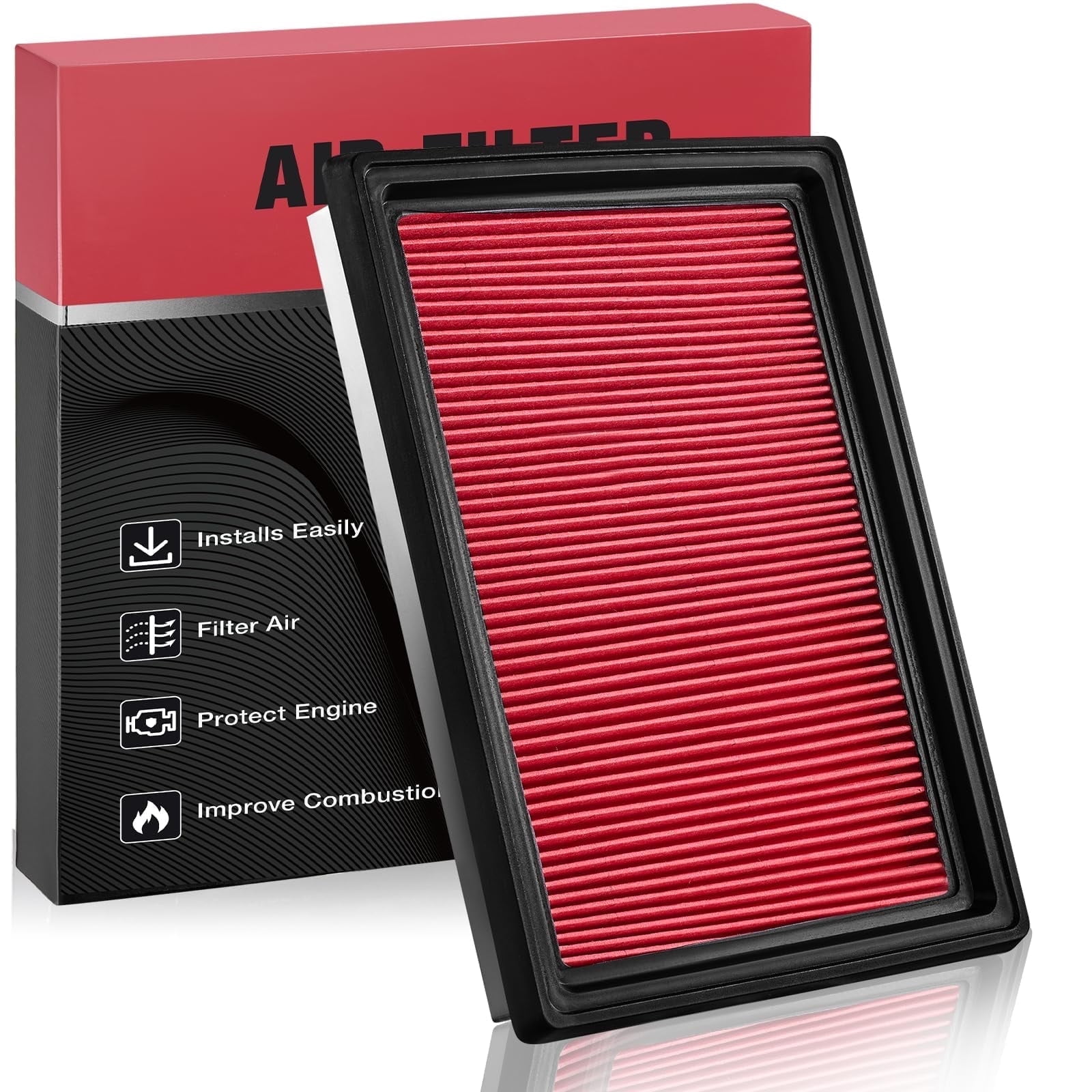 SPEEDWOW CA6900 Engine Air Filter Compatible with Nissan Rogue Sentra ...