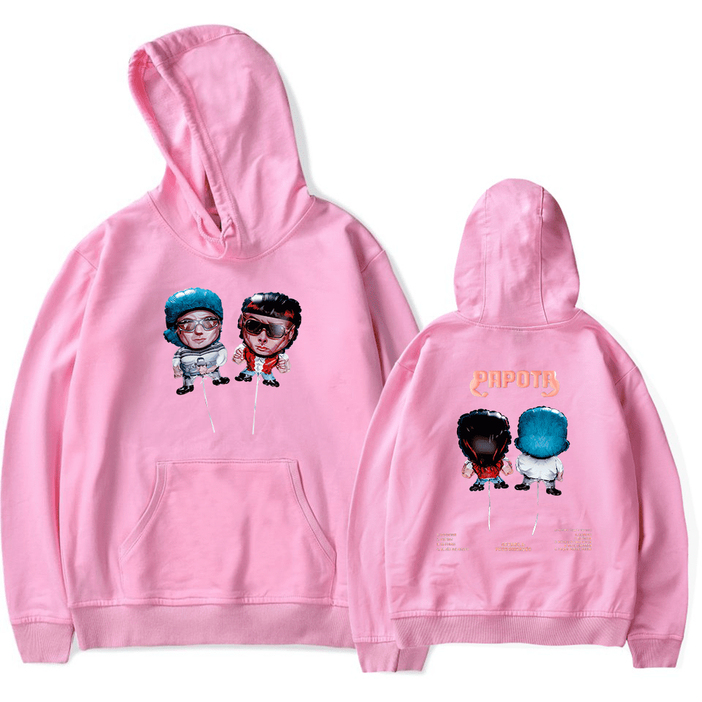 CA7RIEL & Paco Amoroso Merch Papota Hoodie Long Sleeve Unisex Casual ...