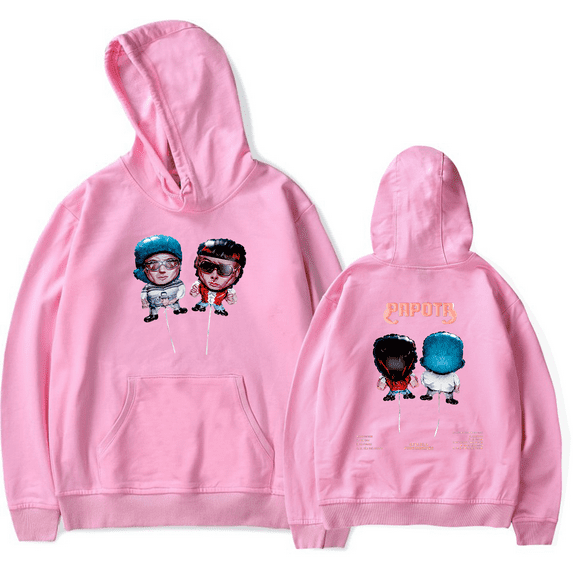 CA7RIEL & Paco Amoroso Merch Papota Hoodie Long Sleeve Unisex Casual ...