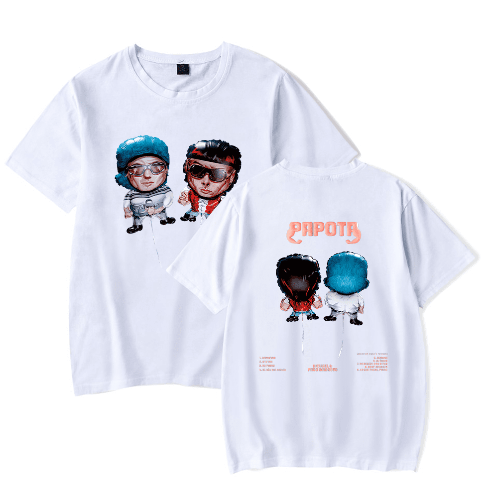CA7RIEL & Paco Amoroso Merch Papota T-Shirt Men Women Short Sleeve ...
