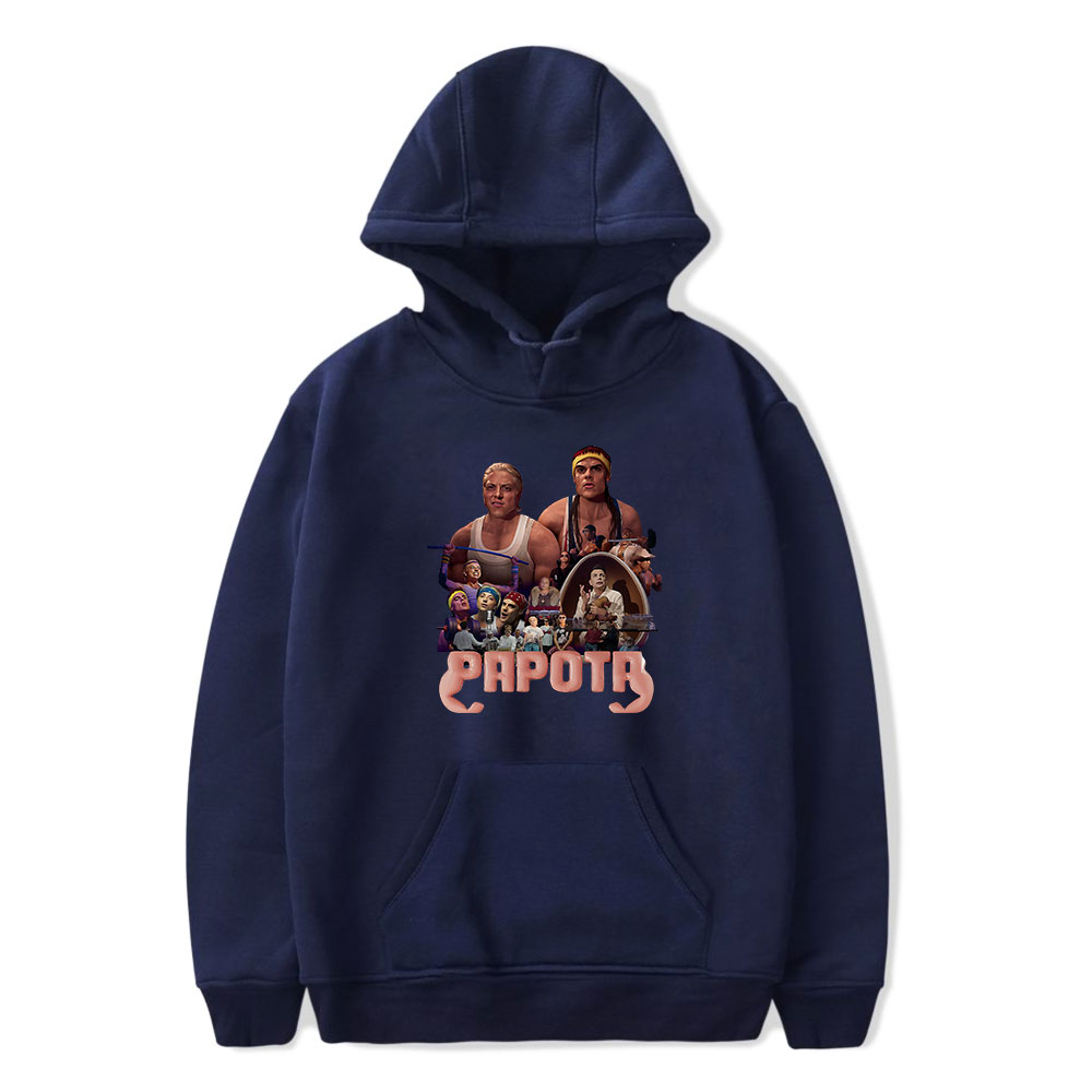CA7RIEL & Paco Amoroso Merch Papota Video Hoodie Long Sleeve Unisex ...