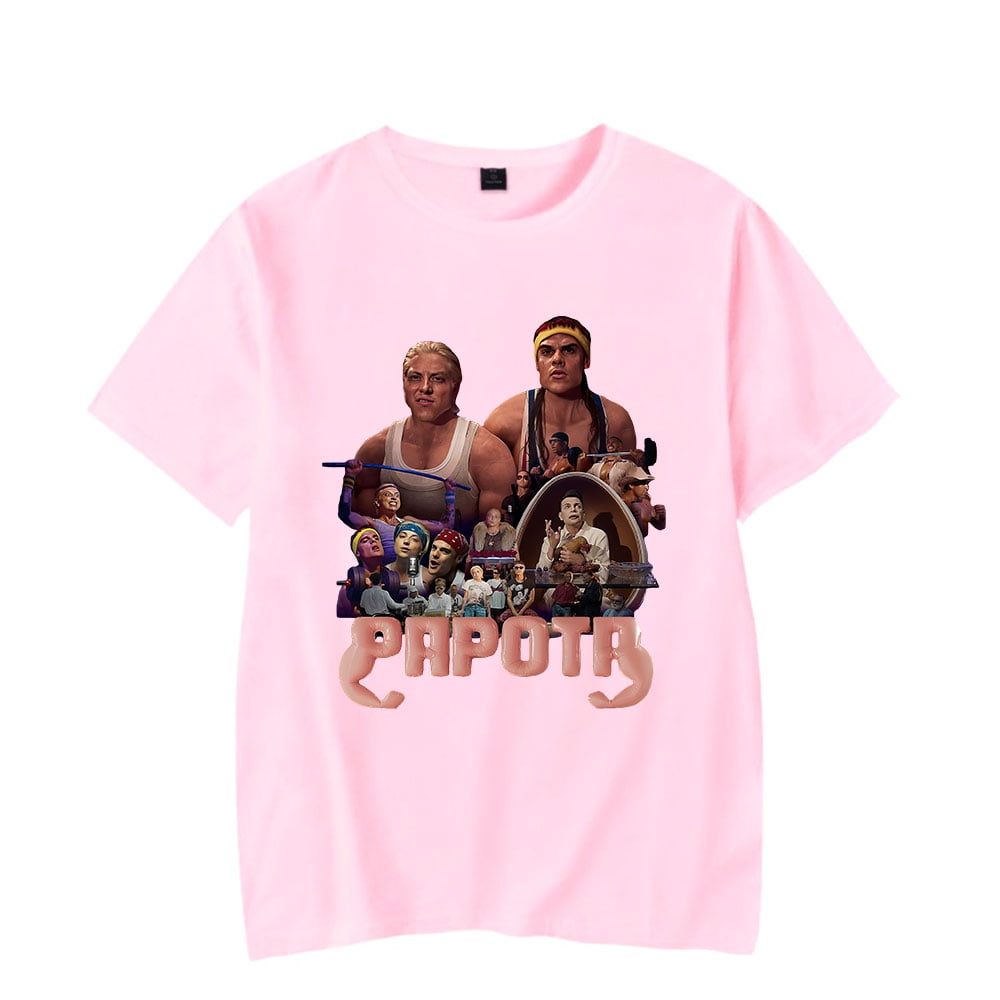 CA7RIEL & Paco Amoroso Merch Papota Video T-Shirt Men Women Short ...