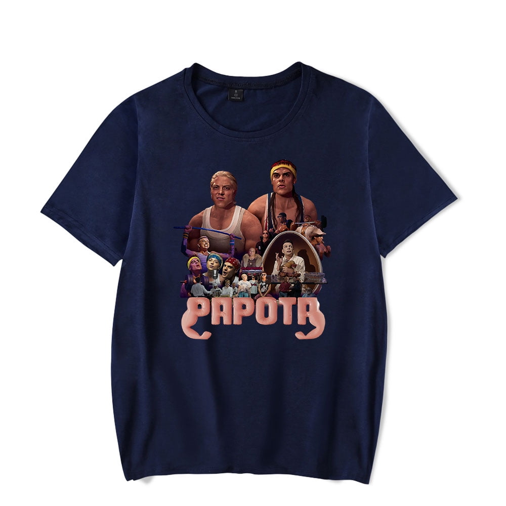 CA7RIEL & Paco Amoroso Merch Papota Video T-Shirt Men Women Short ...