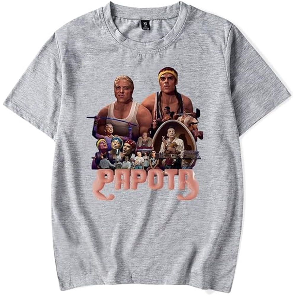 CA7RIEL & Paco Merch T-shirt Street Fashion T-shirt Shirt Men's Women's ...