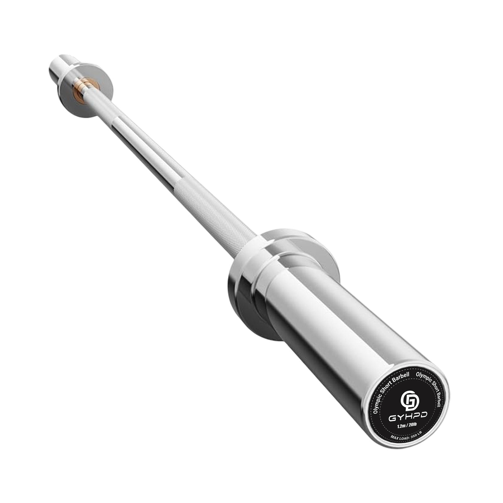 CABINAHOME 4ft Olympic Barbell for Strength Training and Weightlifting ...