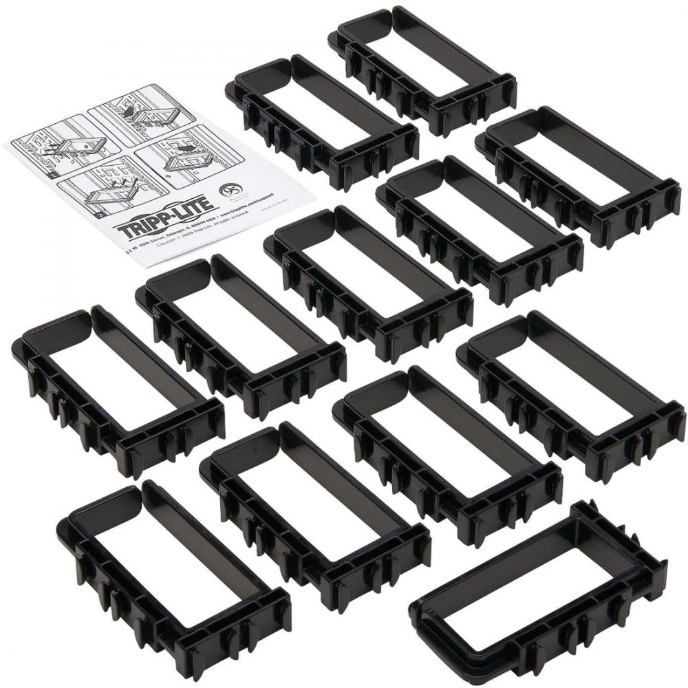 CABLE MANAGEMENT D-RINGS RACK ENCLOSURES BUTTON MOUNT 2X4IN 12PK ...