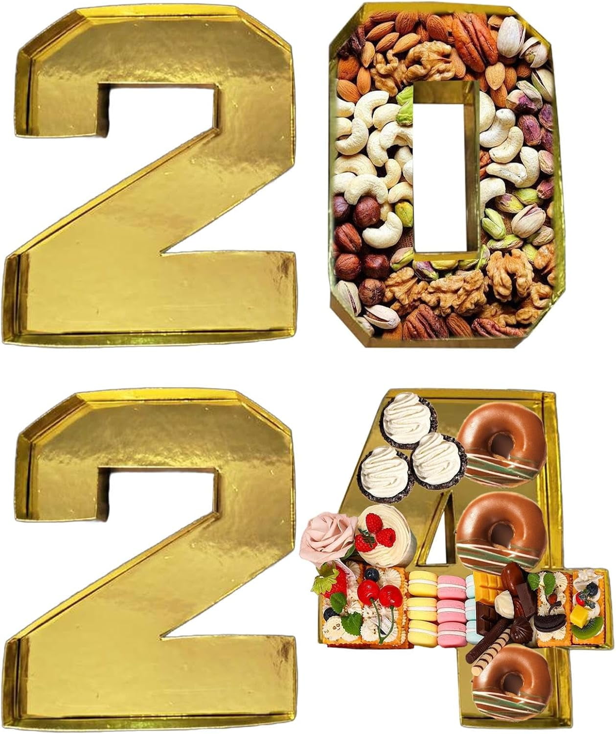 CAC-2024 Charcuterie Board Numbers, Graduation Numbers Trays For Food ... CAC-2024 Charcuterie Board Numbers, Graduation Numbers Trays For Food ...