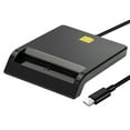CAC Card Reader, USB C DOD Military Smart Card Reader Fits for Windows ...