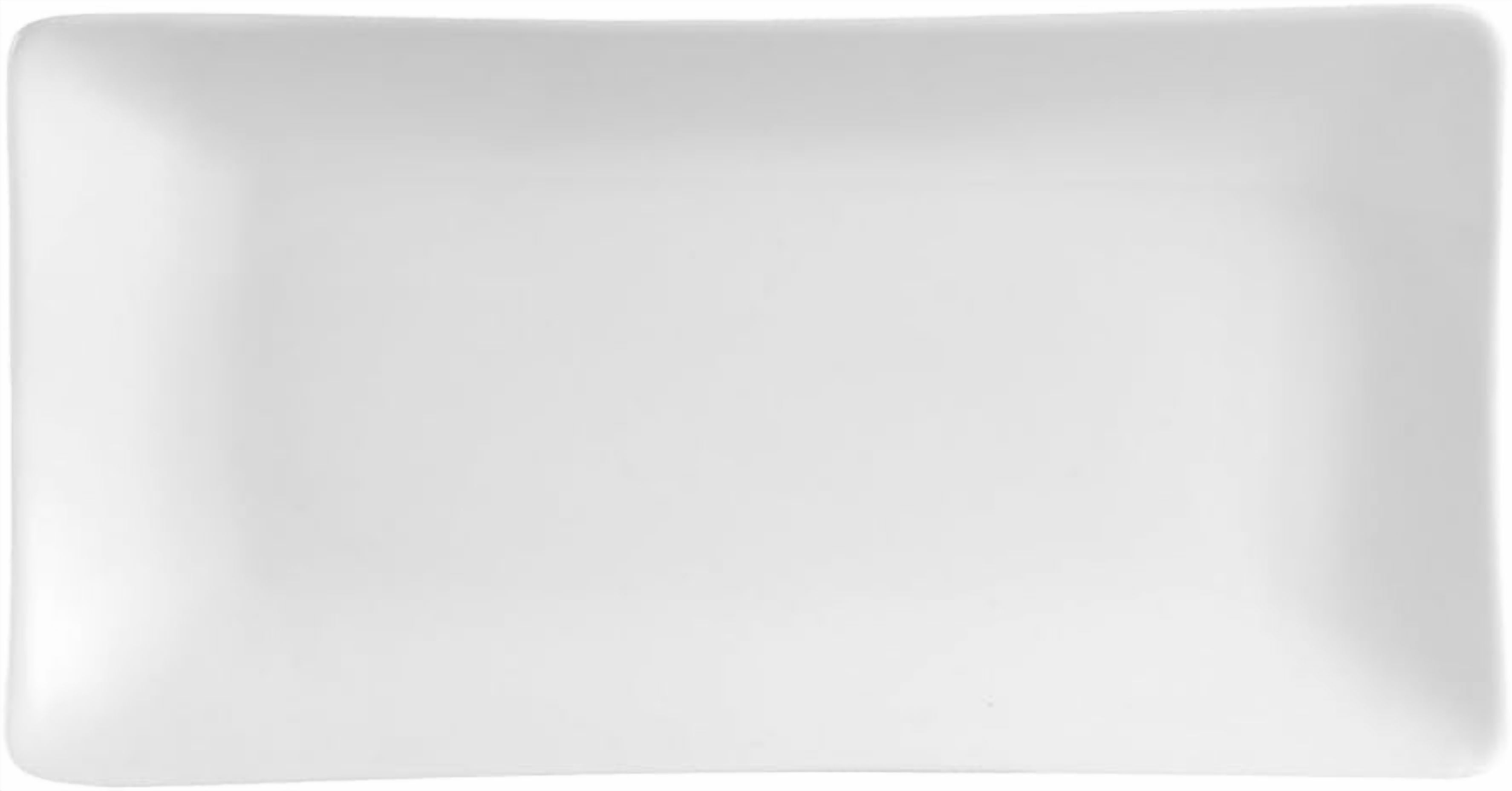 CAC China SHA-12 Sushia 10-Inch by 5-1/4-Inch Super White Porcelain ...