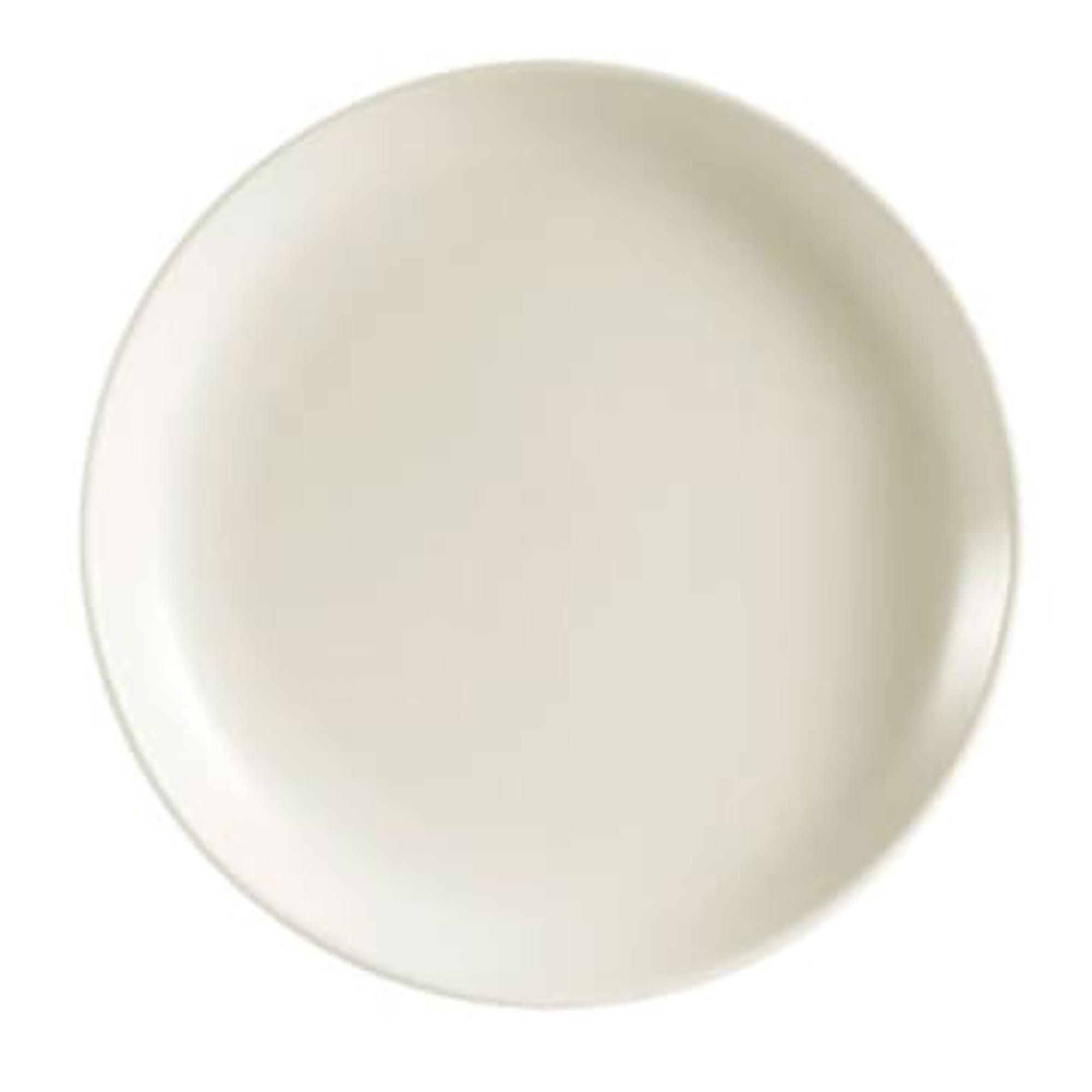 CAC REC-9C American White Coupe\\/Sheer Dinner Plate, REC, Round-2 ...