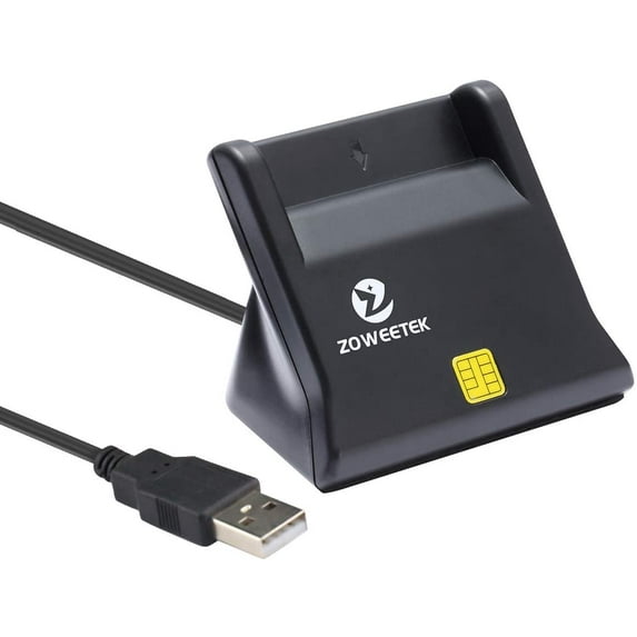 CAC Reader, CAC Card Reader Military, DOD Military USB Common Access ...