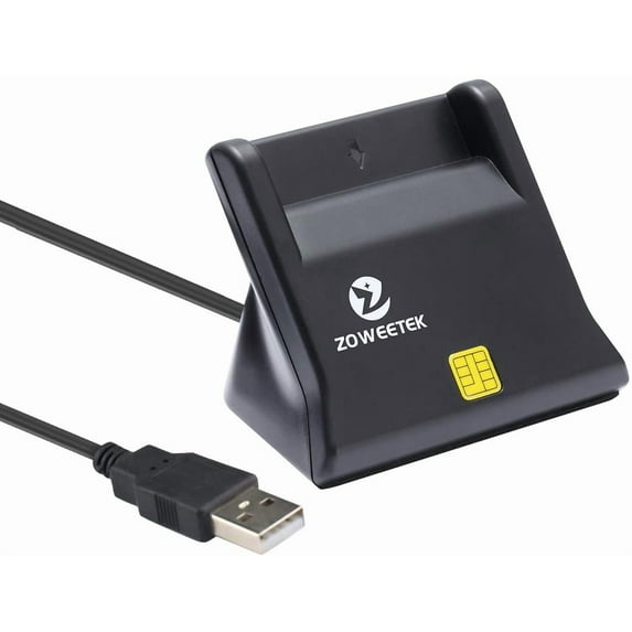 CAC Reader, CAC Card Reader Military, DOD Military USB Common Access ...