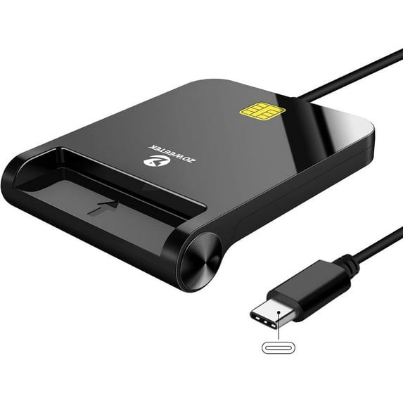CAC Reader USB C, CAC Card Reader Military, DOD Military USB Common ...