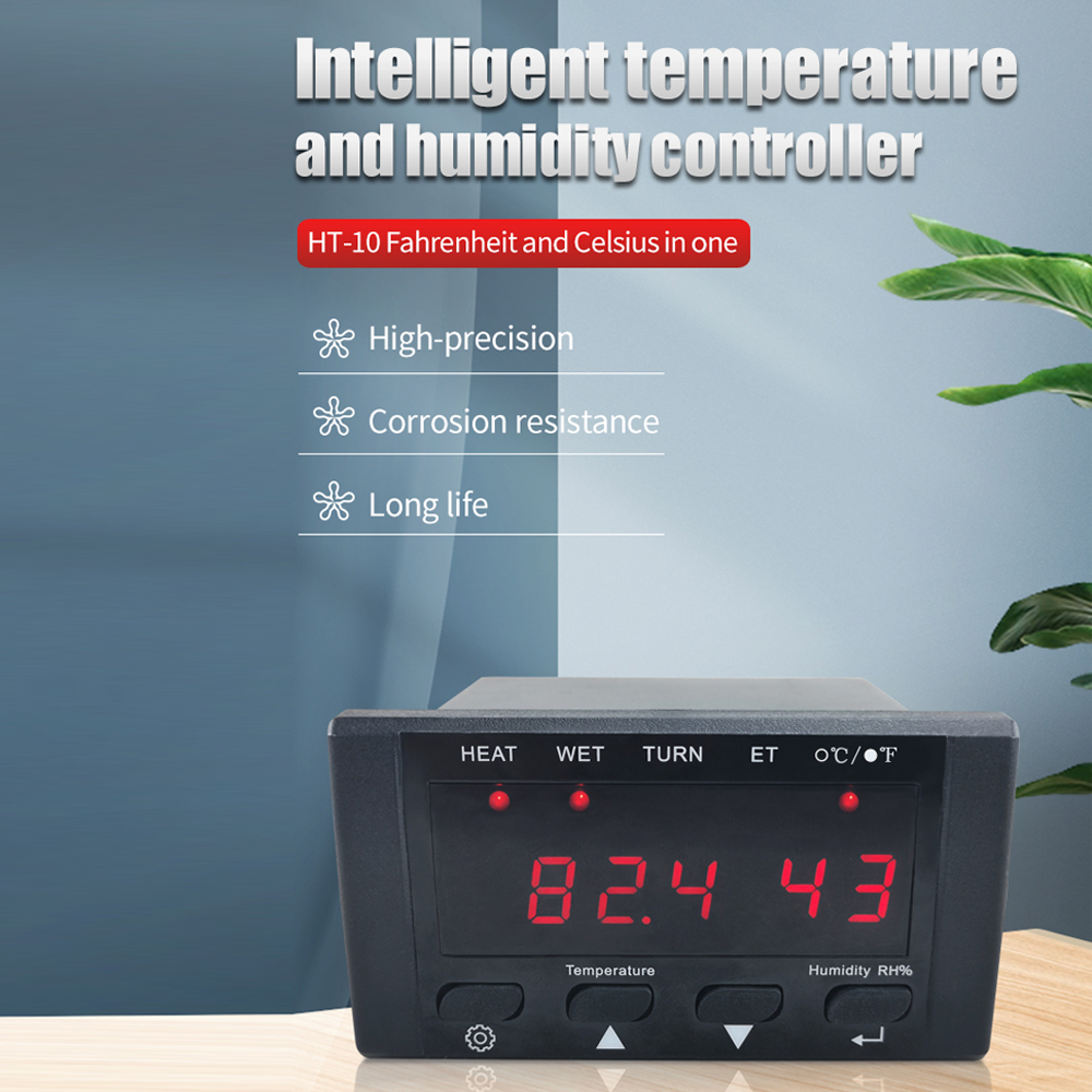 CACAGOO Intelligent Temperature and Humidity Controller High Accurate T ...