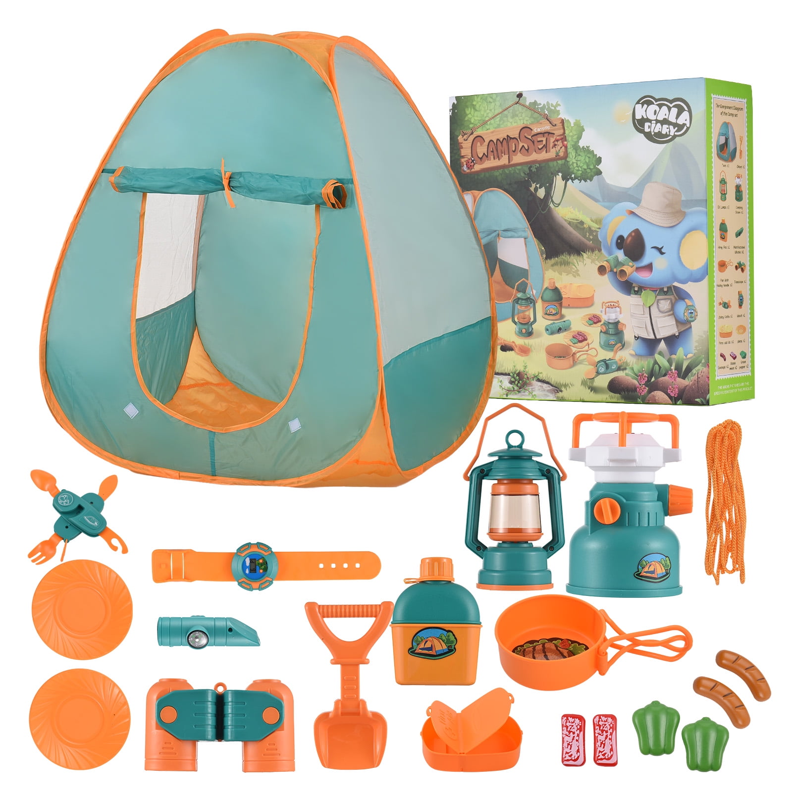 CACAGOO Play Tent Pop up Play Tent Kids Indoor Outdoor Playhouse Tent ...