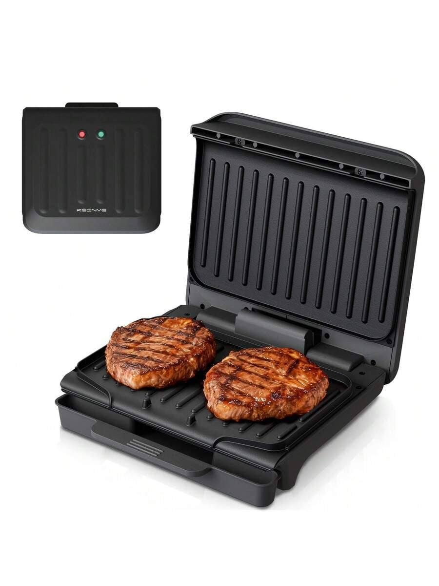 CACHOO Electric Indoor Panini Press Grill For BBQ, Panini, Patties And ...