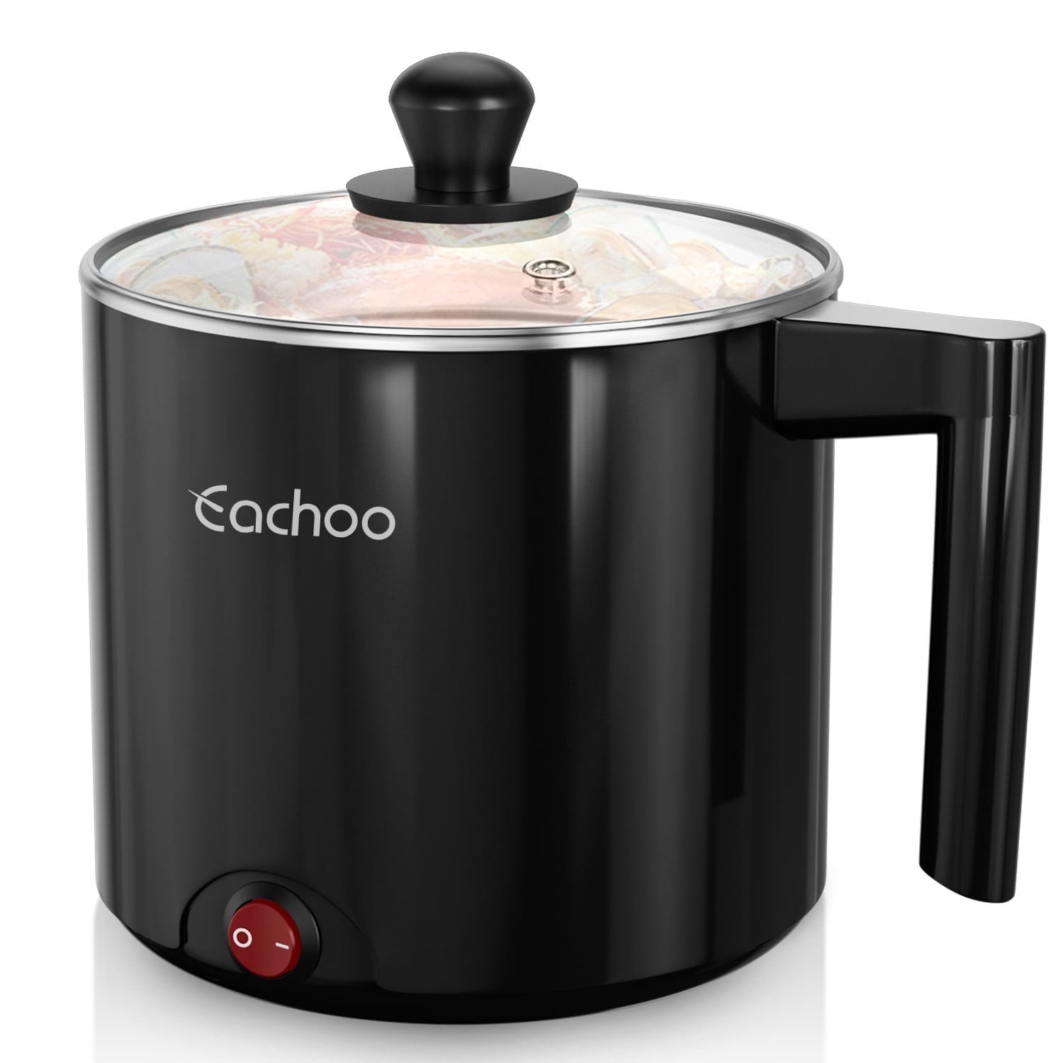 Electric Hot Pot - 1L Ramen Cooker, Mini Portable Multi-Functional Lazy ...