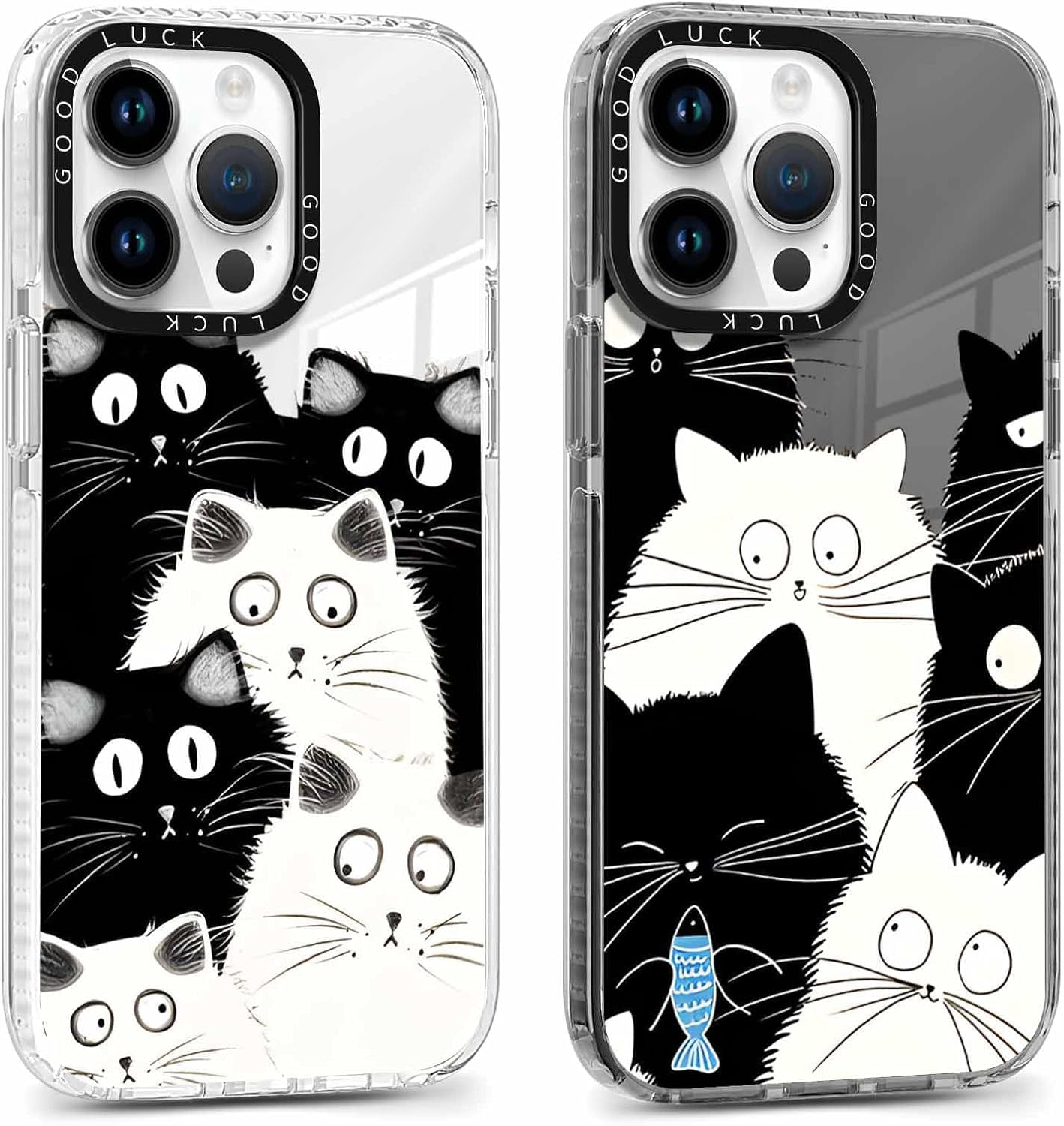 CACOCO-2 Pack Clear Phone Case For Iphone 15 Pro Max 6.7 Inch, Cute ...