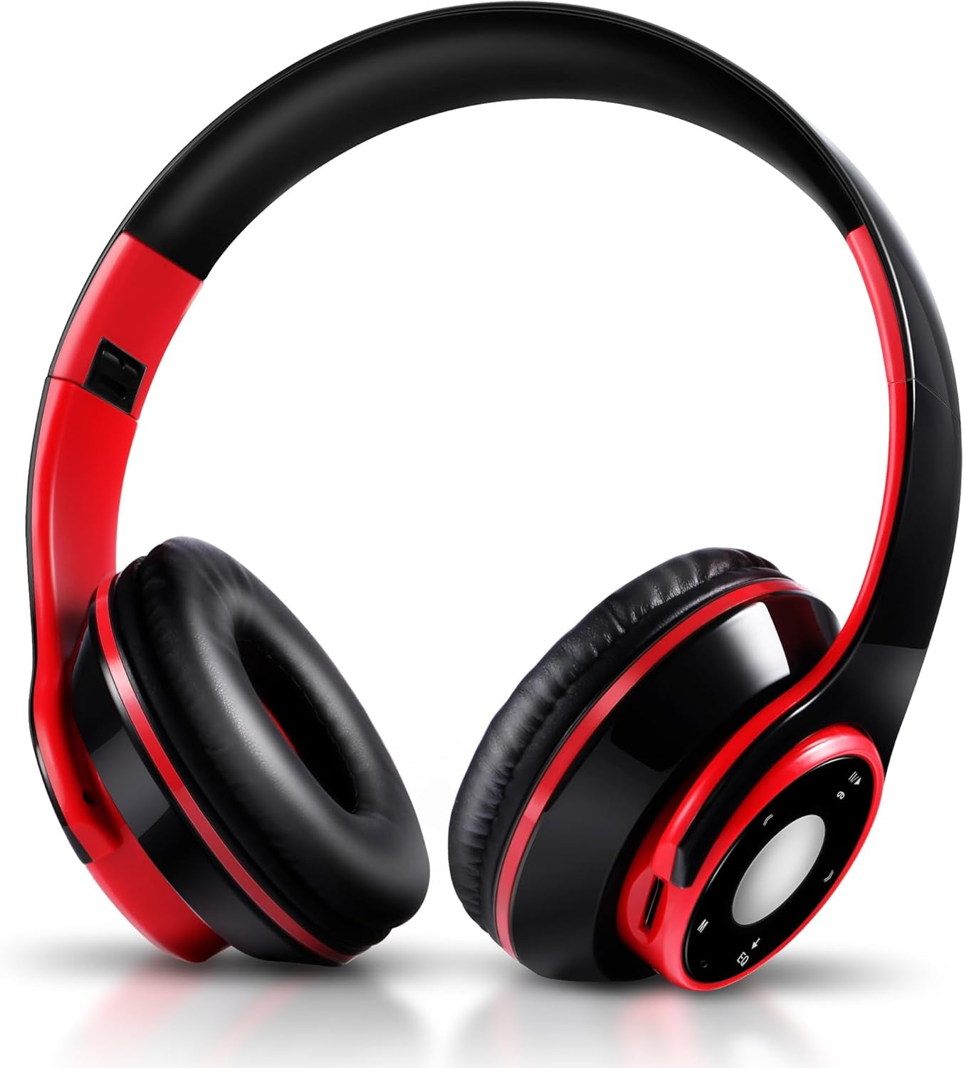 CACOCO-Bluetooth Headphones Over Ear, Wireless Headphones With 5 Eq ...