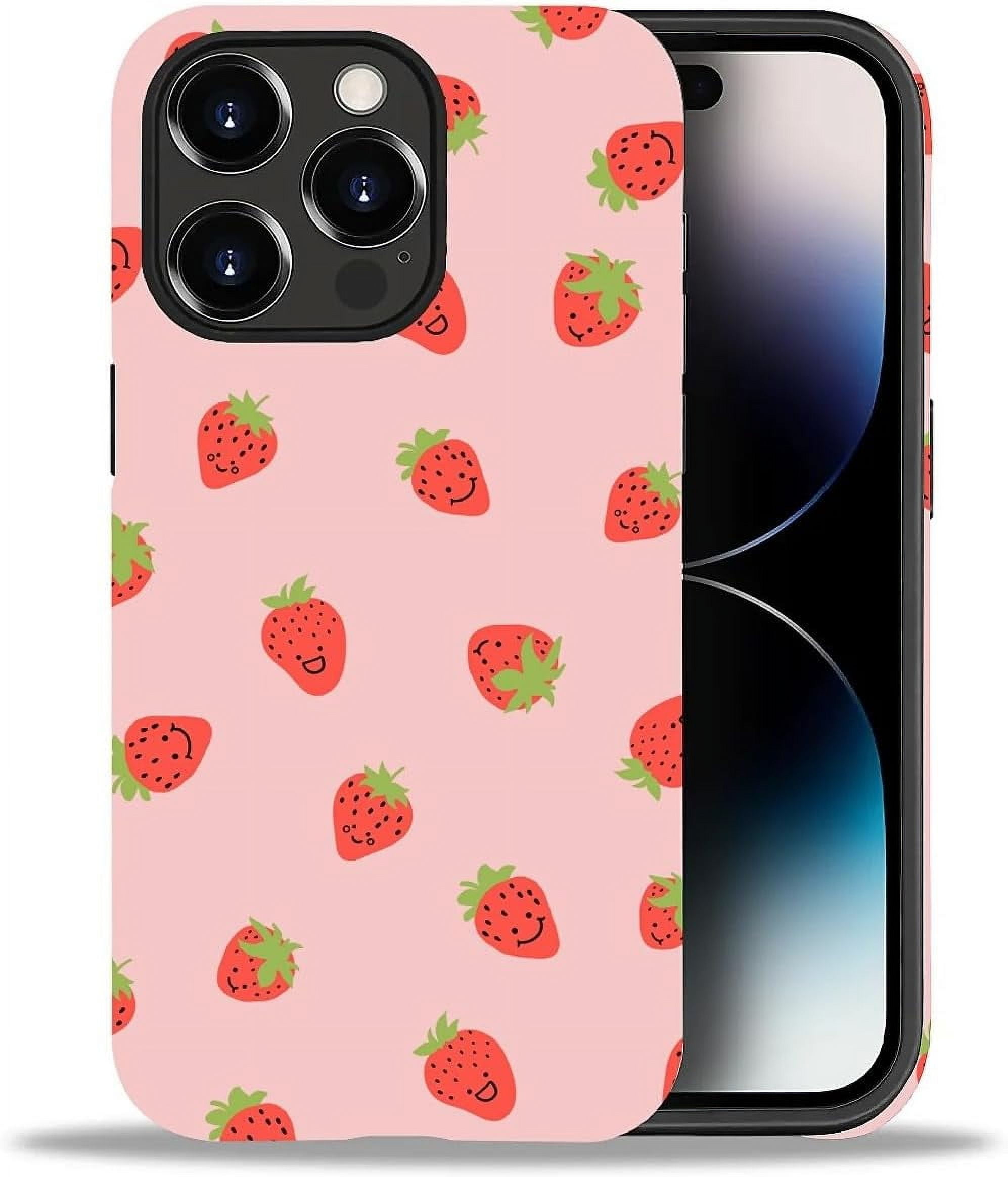 CACOCO-Case Compatible With For Iphone 15 Pro Max, Pink Smiling ...