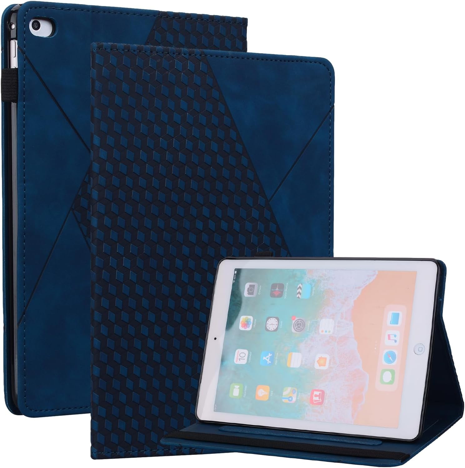 CACOCO-Case For Ipad 9.7 Inch 6Th/5Th Gen 2018/2017, Premium Pu Leather ...